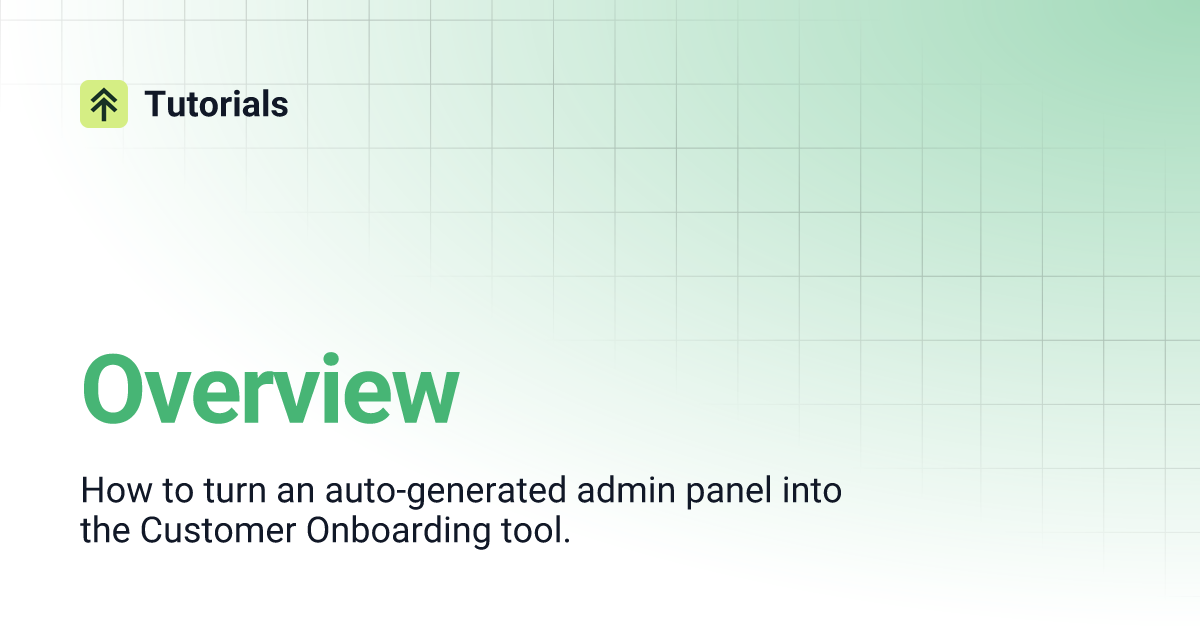 Overview | Tutorials